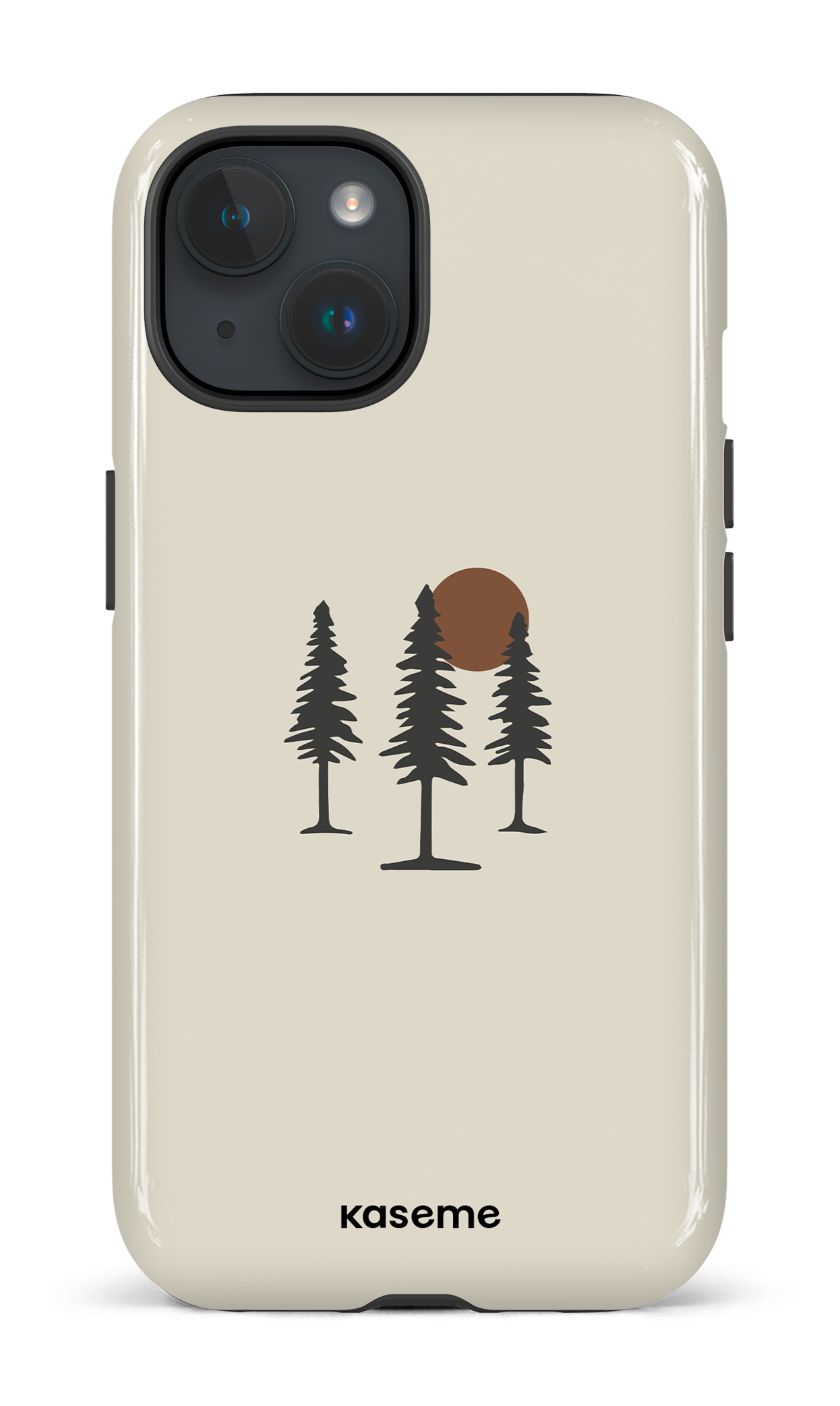 The Great Woods Beige Phone Case - KaseMe – KaseMe