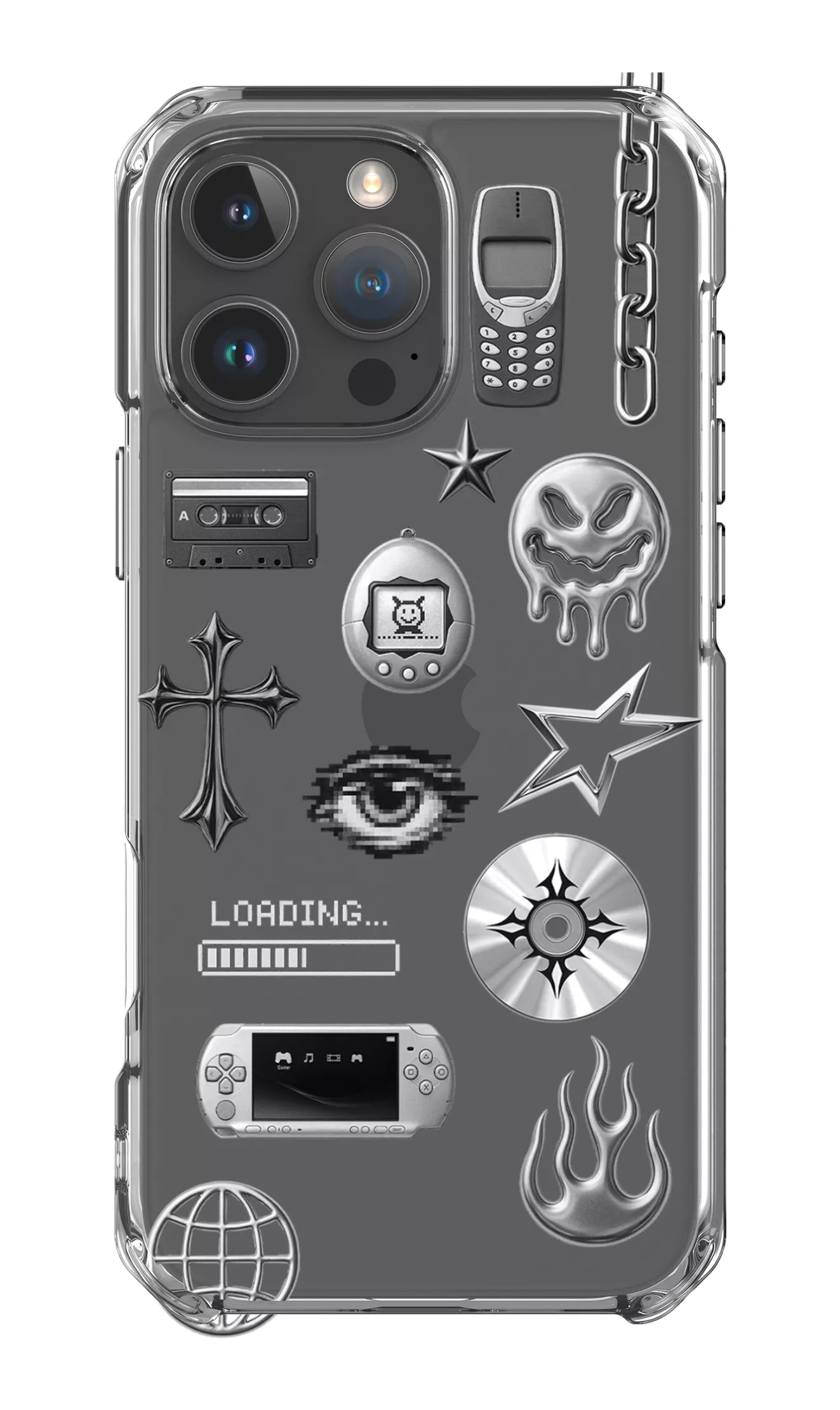 Chrome Clear Case – KaseMe