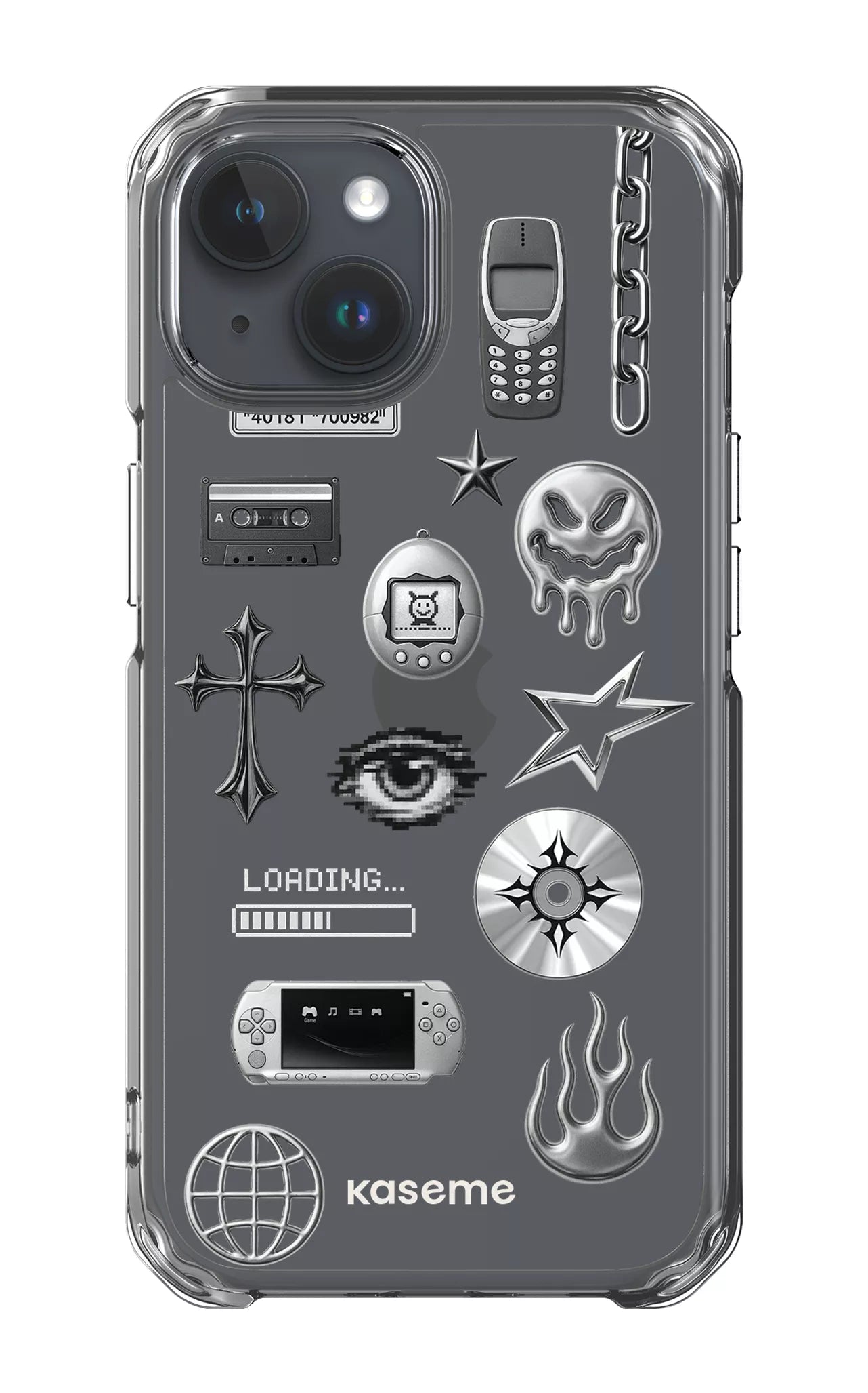 Chrome Clear Case – KaseMe