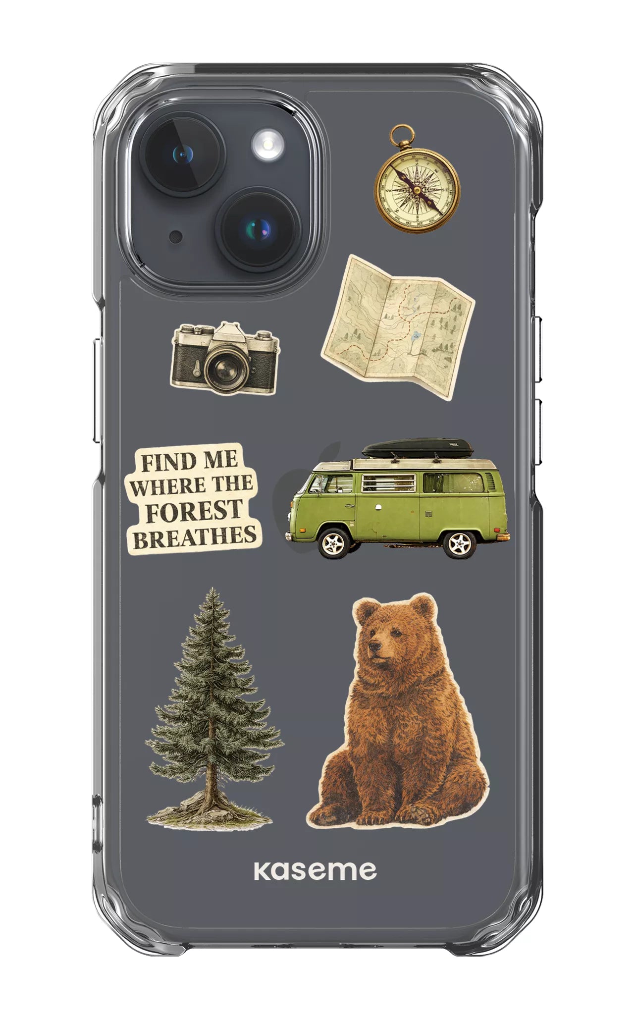 Roamer Clear Case – KaseMe