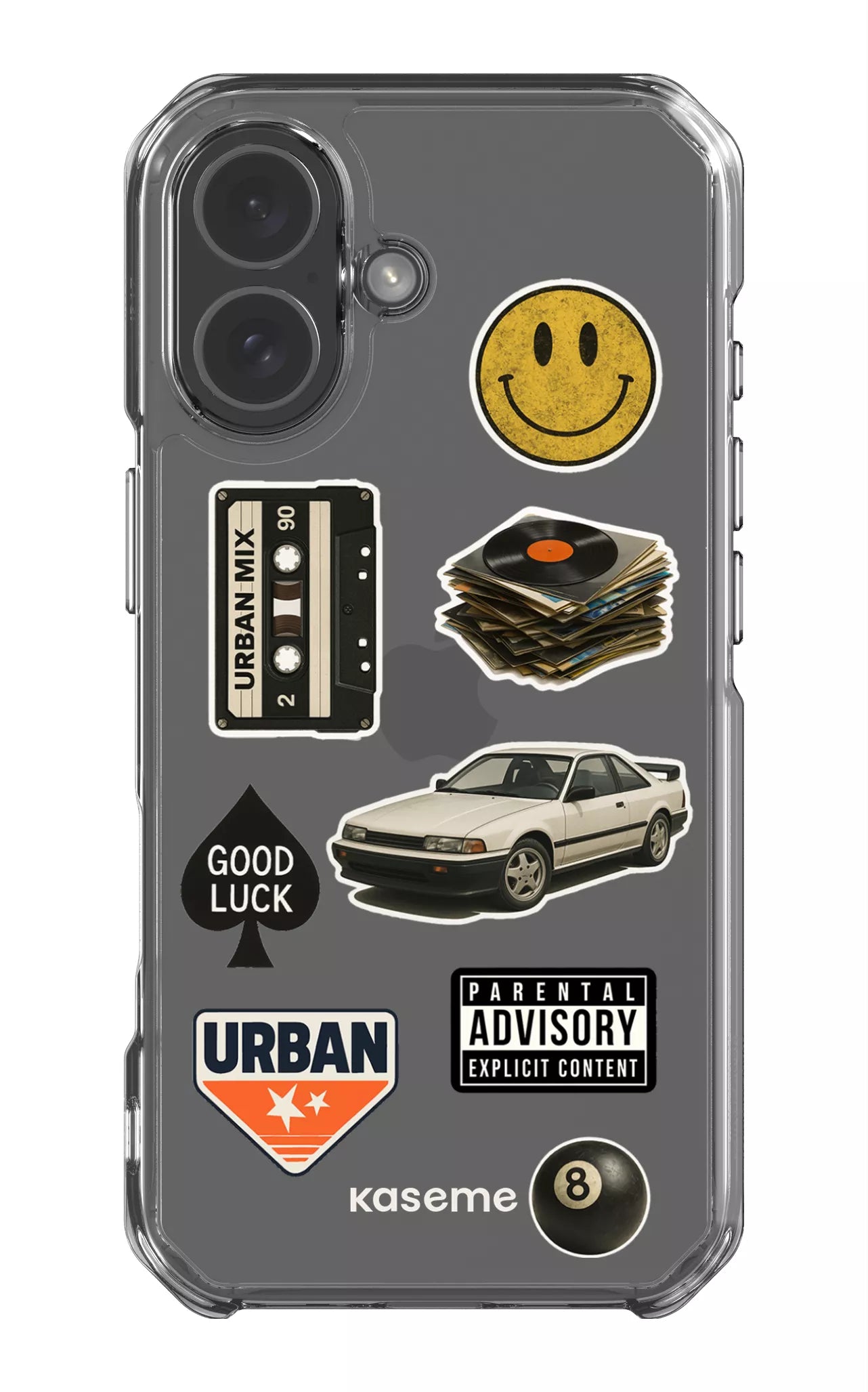 Downtown Clear Case – KaseMe