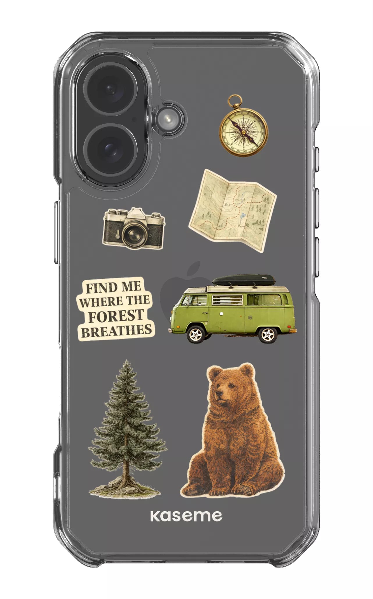 Roamer Clear Case – KaseMe