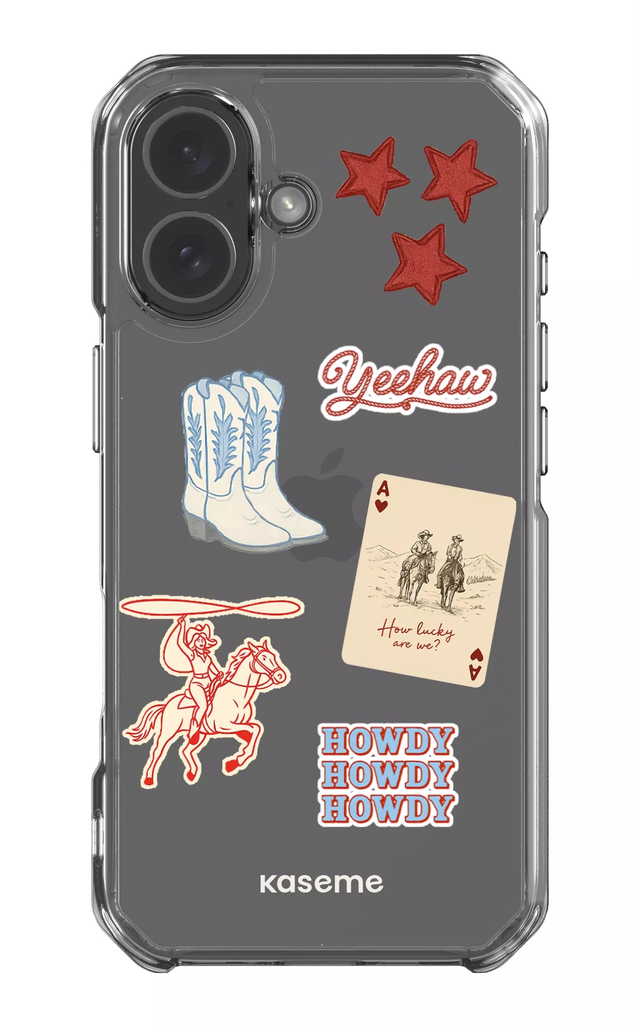 Yeehaw Clear Case – KaseMe