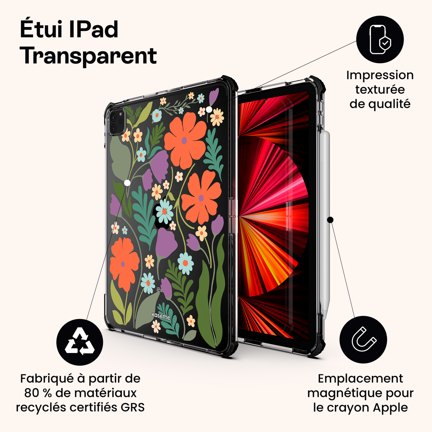 Teddy iPad Clear Case – KaseMe
